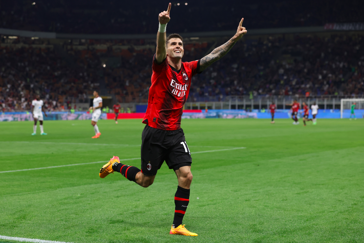 Watch: All Christian Pulisic goals with Milan in the 2023/24 season